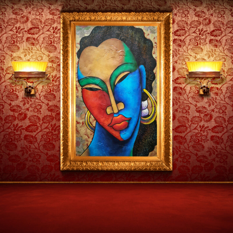 Colored Girl #19 | Lithograph Print | Art Print | LaShunBeal.com