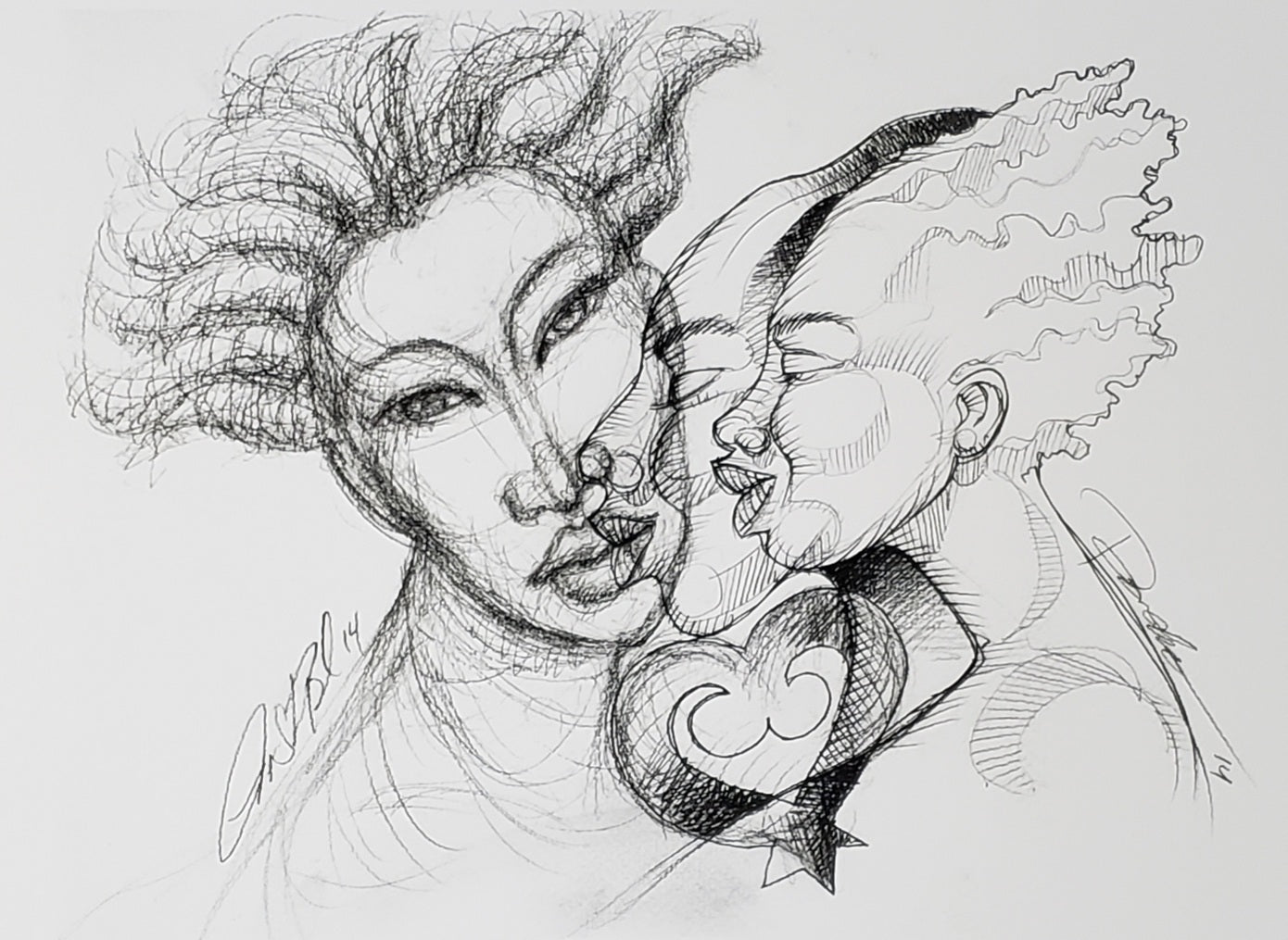 We are Beautiful #2 | Lithograph Print | LaShunBeal.com