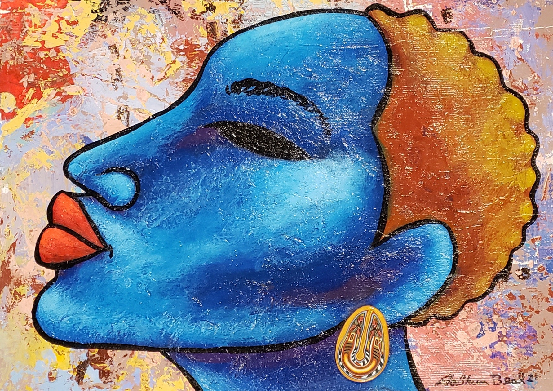 Always Looking Up | Lithograph Print | Art Print | LaShunBeal.com