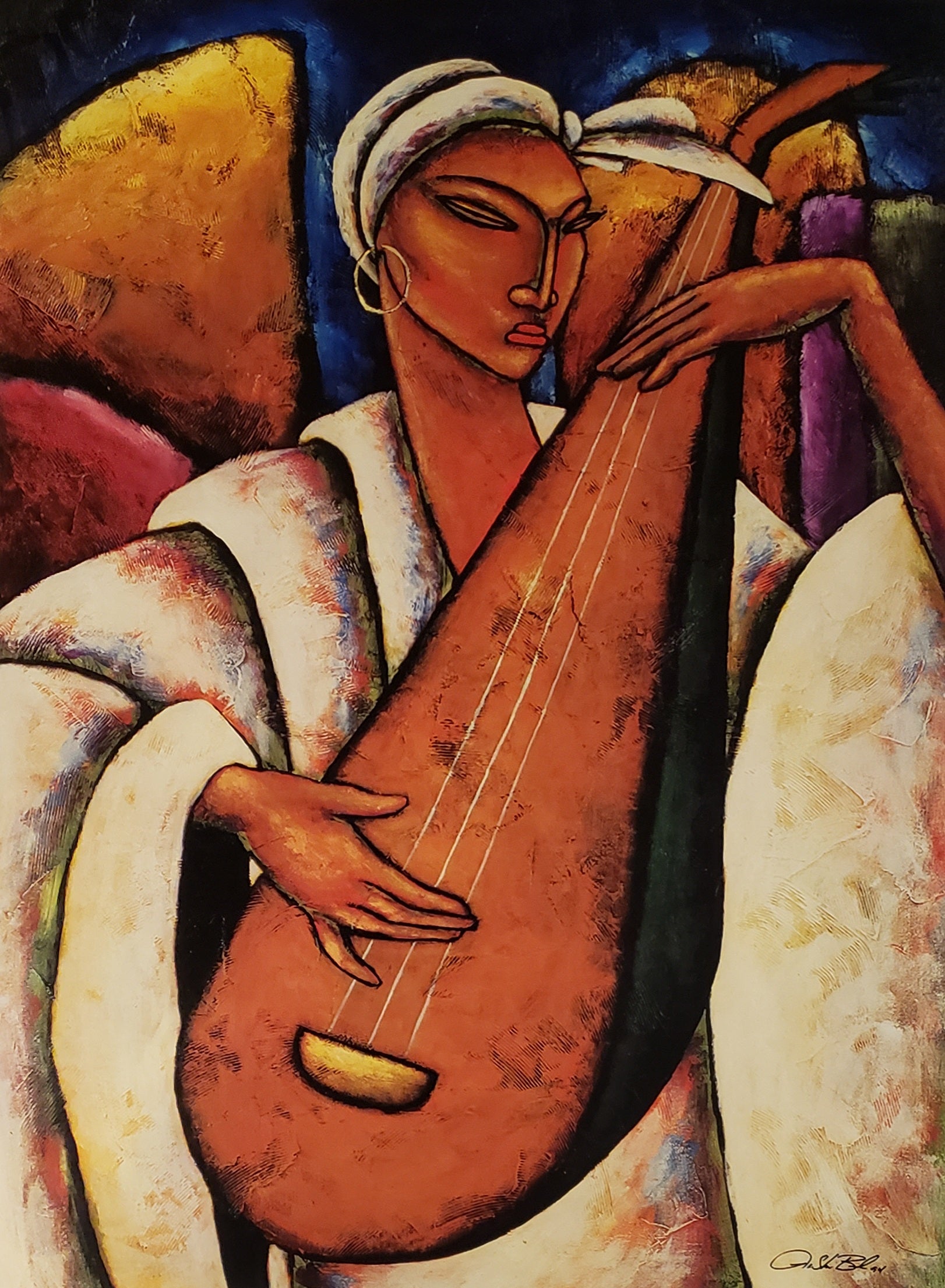 String Serenade | Lithograph Print | LaShunBeal.com